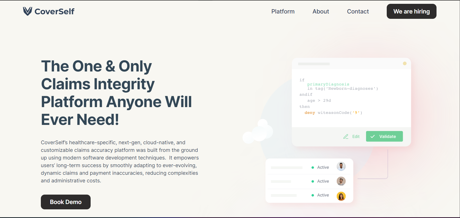 Coverself | Payment Integrity Platform